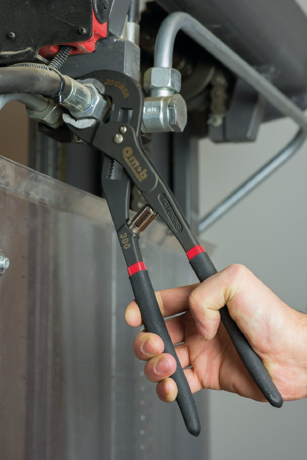 Jeu de 3 pinces multiprises autobloquantes zoomer - MOB